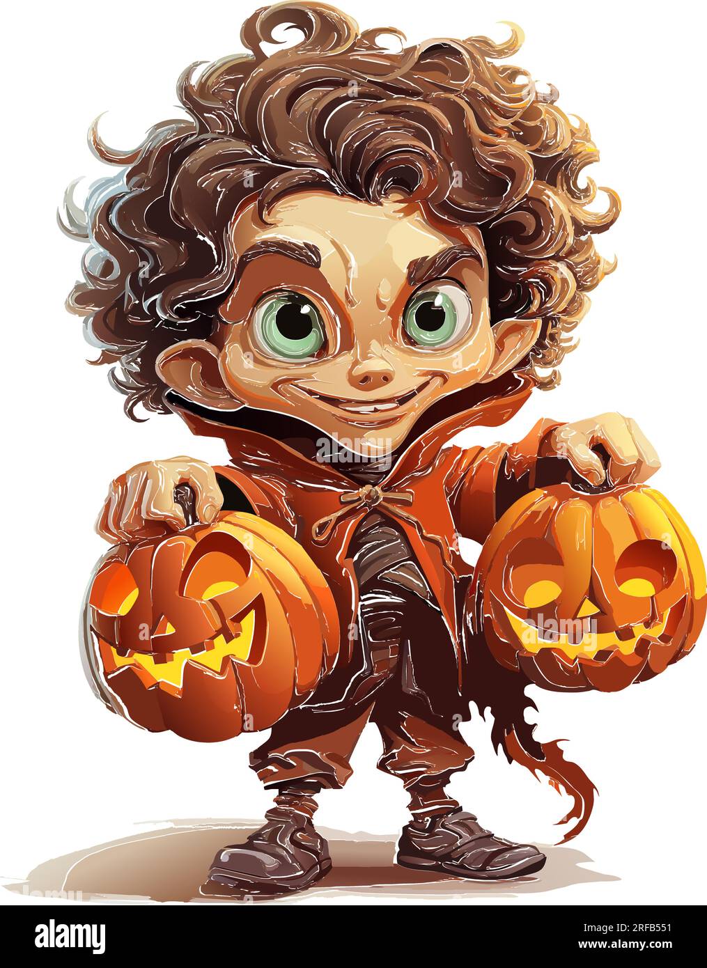 Devil holding skull drawing hi-res stock photography and images - Alamy