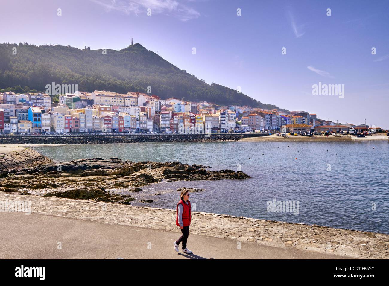 A Guarda. Camino de Santiago, Galicia. Spain Stock Photo - Alamy