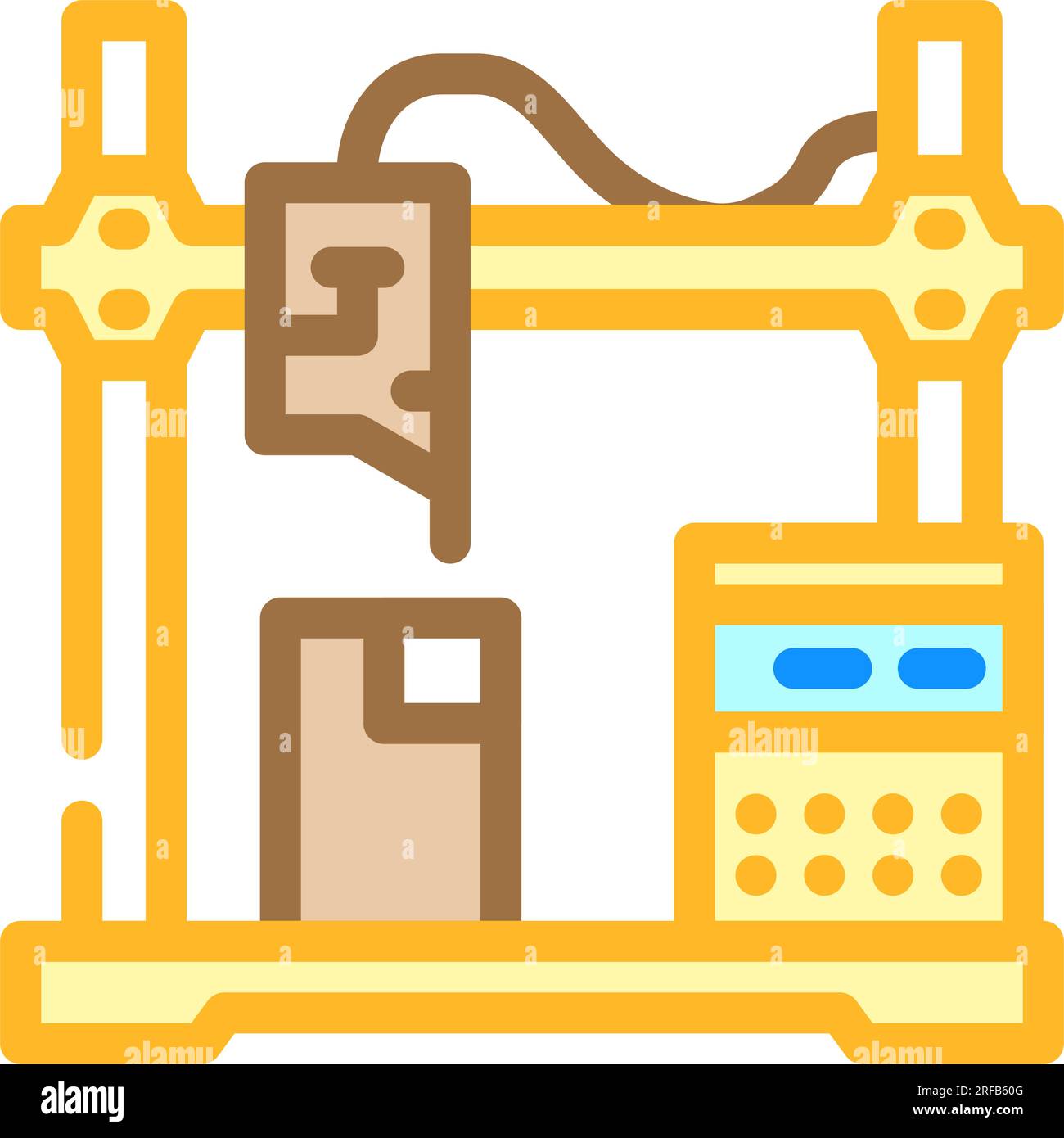 prototyping manufacturing engineer color icon vector illustration Stock ...
