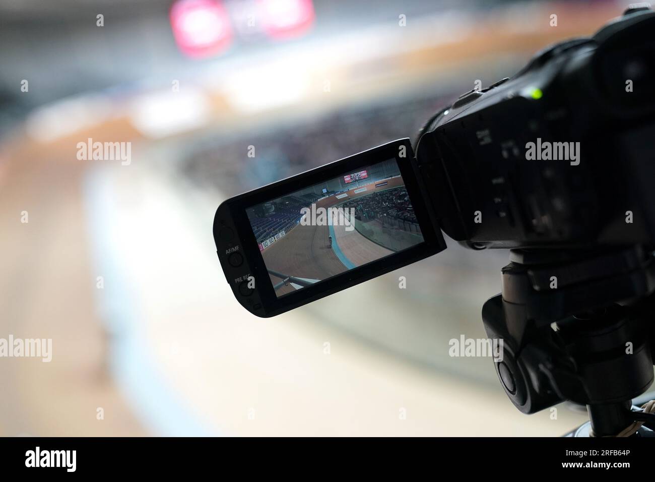 2023 uci glasgow velodrome hi-res stock photography and images - Alamy
