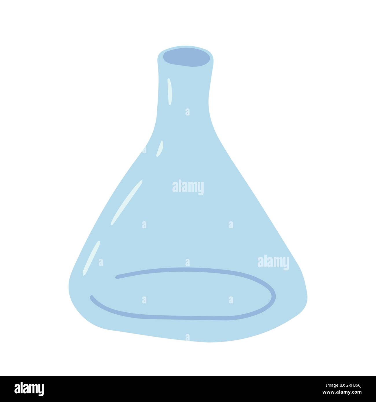 Vector hand drawn glass beaker Stock Vector Image & Art - Alamy