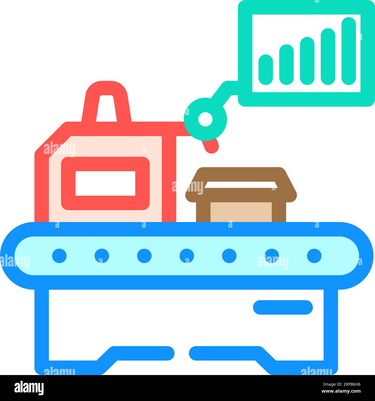 lean manufacturing mechanical engineer color icon vector illustration ...