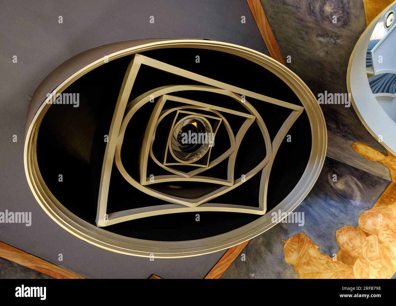 The Cosmic House, Holland Park, London. Post-modern home owned by ...