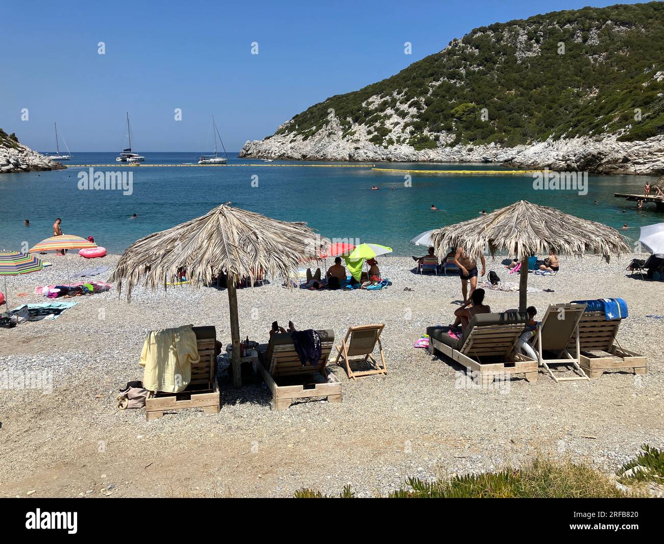 Skopelos beaches hi-res stock photography and images - Alamy