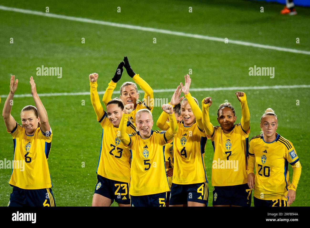 Hamilton, Hamilton, New Zealand. 2nd Aug, 2023. Sweden midfielder ELIN ...