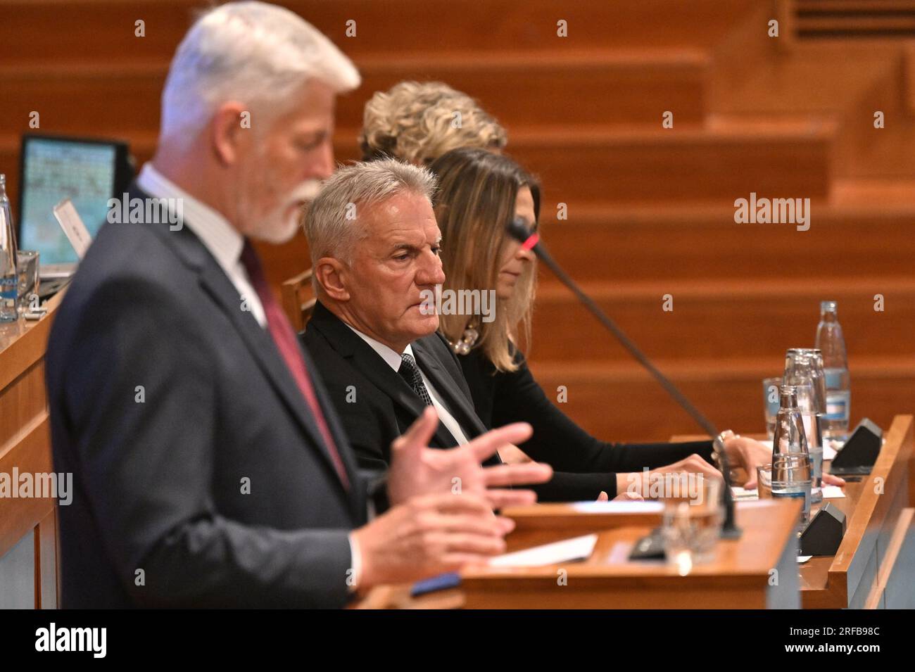 Prague, Czech Republic. 02nd Aug, 2023. Czech President Petr Pavel ...