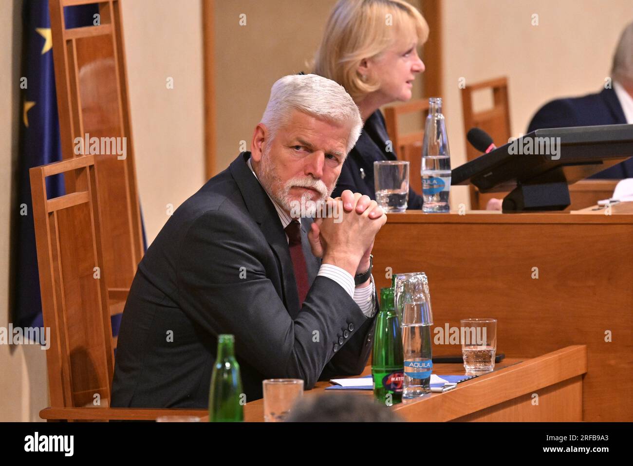Prague, Czech Republic. 02nd Aug, 2023. Czech President Petr Pavel ...