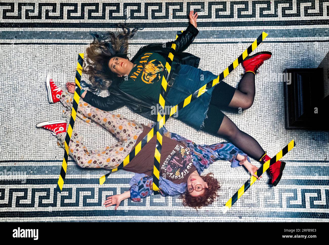 Musical kathy and stella solve a murder hi-res stock photography and ...