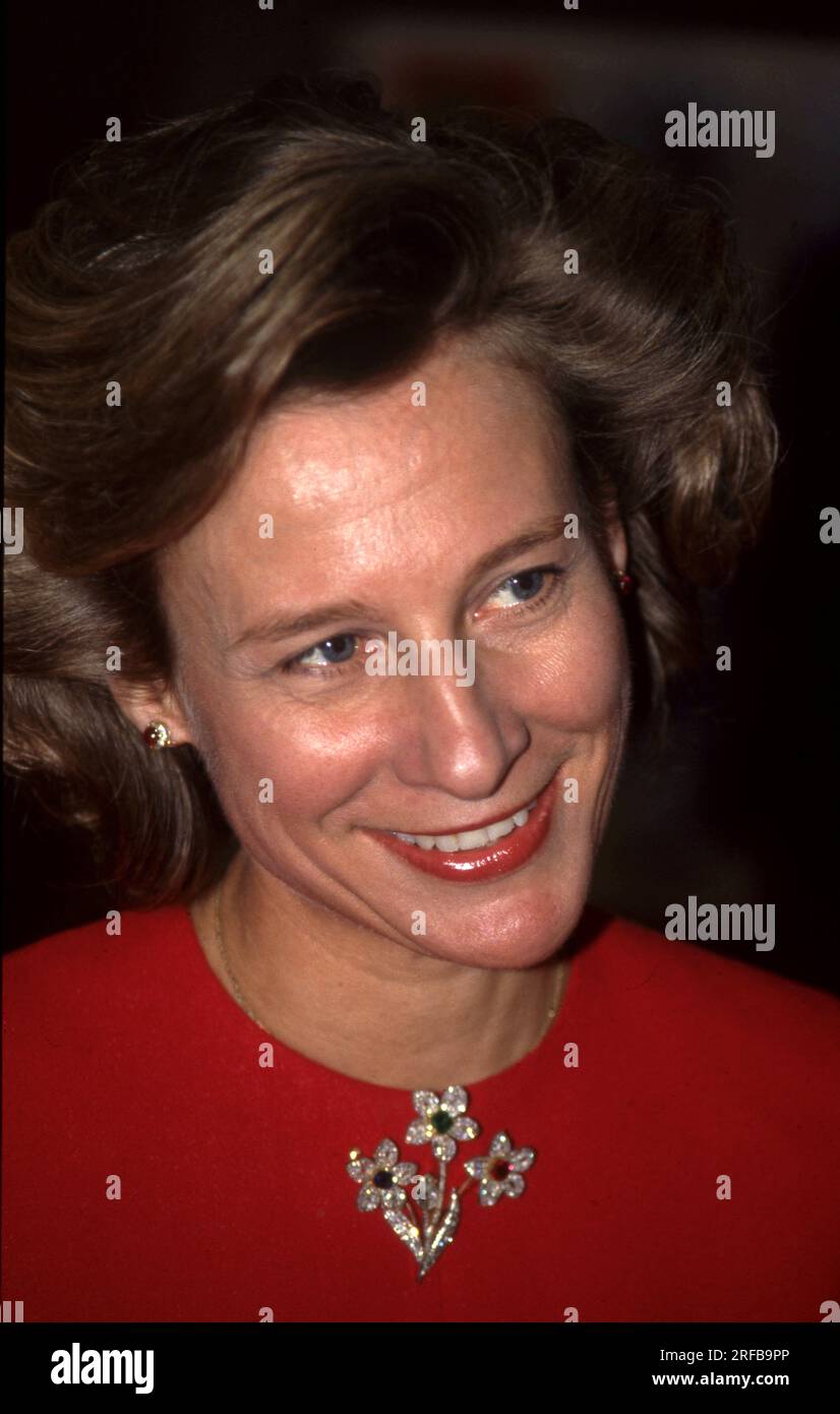 Brigitte, The Duchess of Gloucester at Christies 16th October 1989 ...