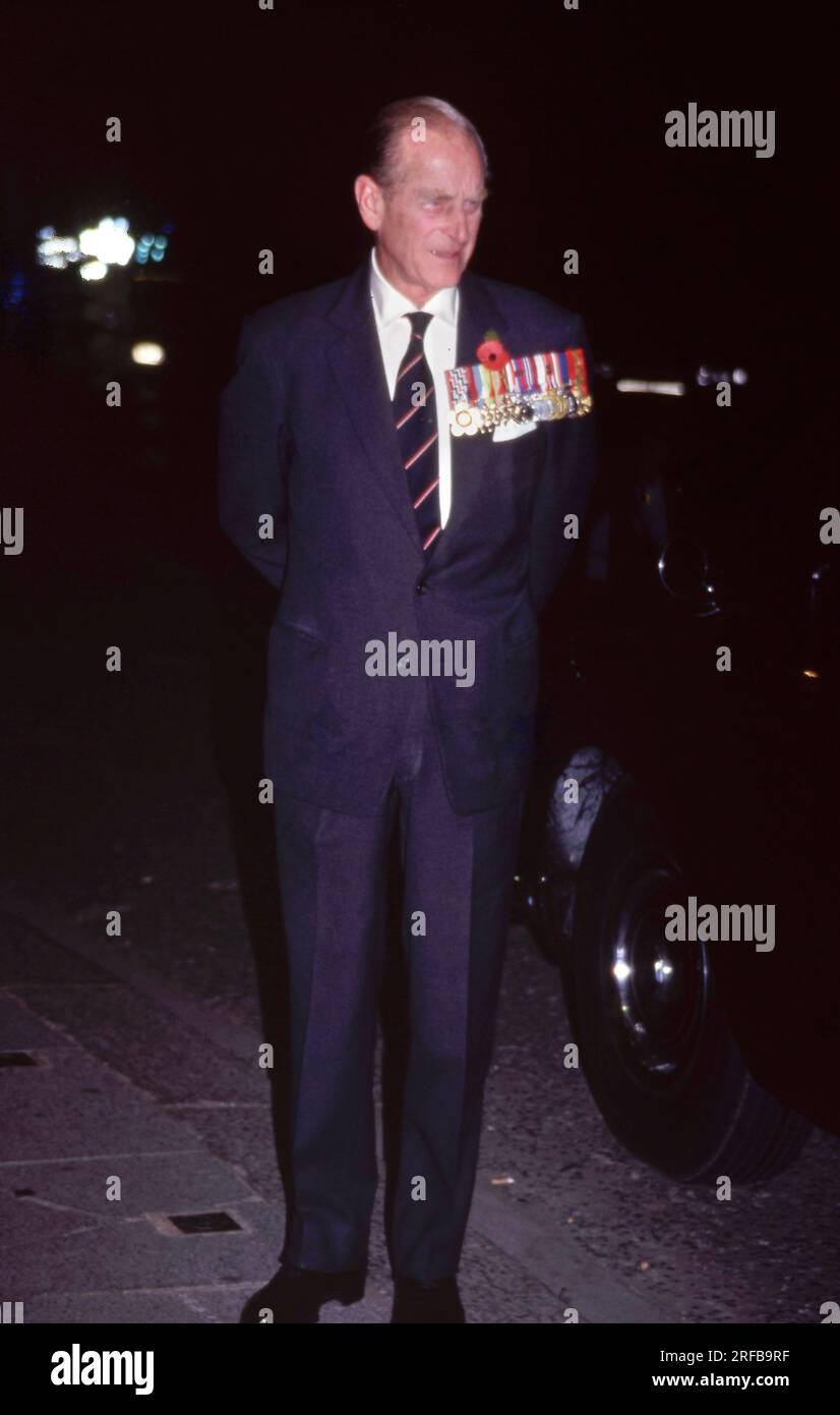 Prince Philp, The Duke of Edinburgh at the Festival of Remembrance on ...