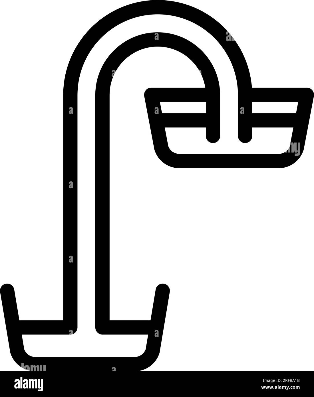 fluid mechanics mechanical engineer line icon vector illustration Stock ...