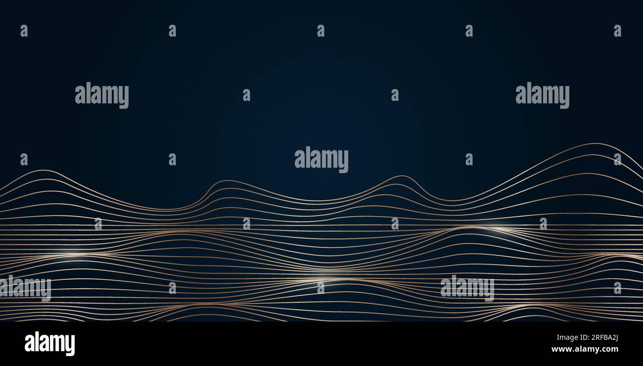 Golden desert light Stock Vector Images - Alamy