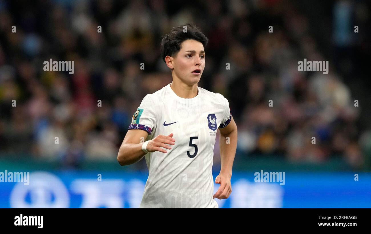 France's Elisa De Almeida in action during the Women's World Cup Group ...