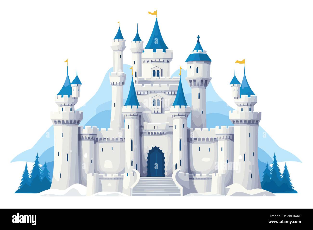 Disney Castle Vector