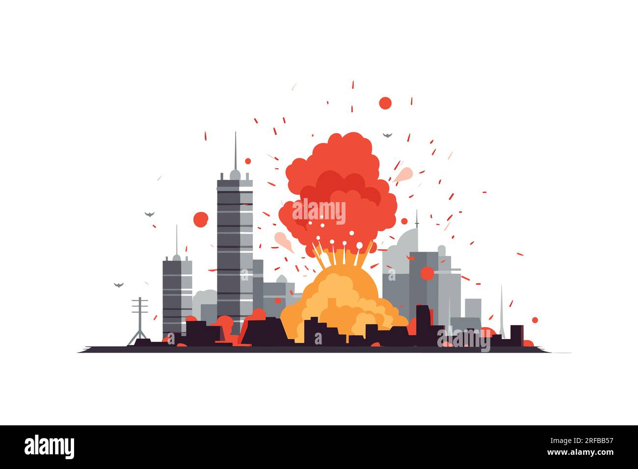 Explosion pictogram hi-res stock photography and images - Alamy