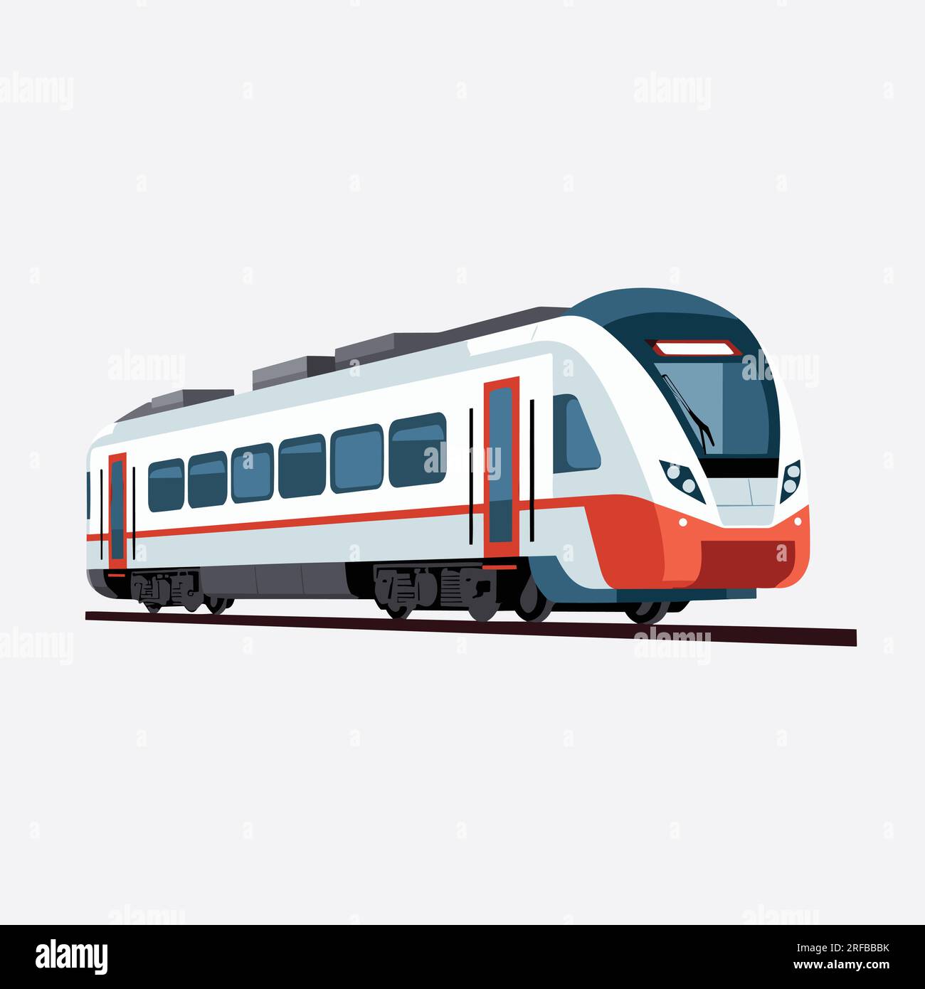 Old subway train Stock Vector Images - Alamy