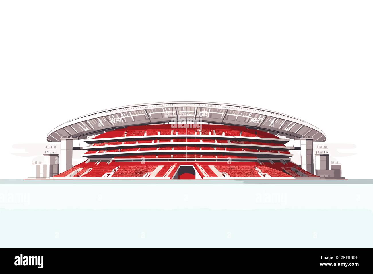 Stadium vector hi-res stock photography and images - Alamy