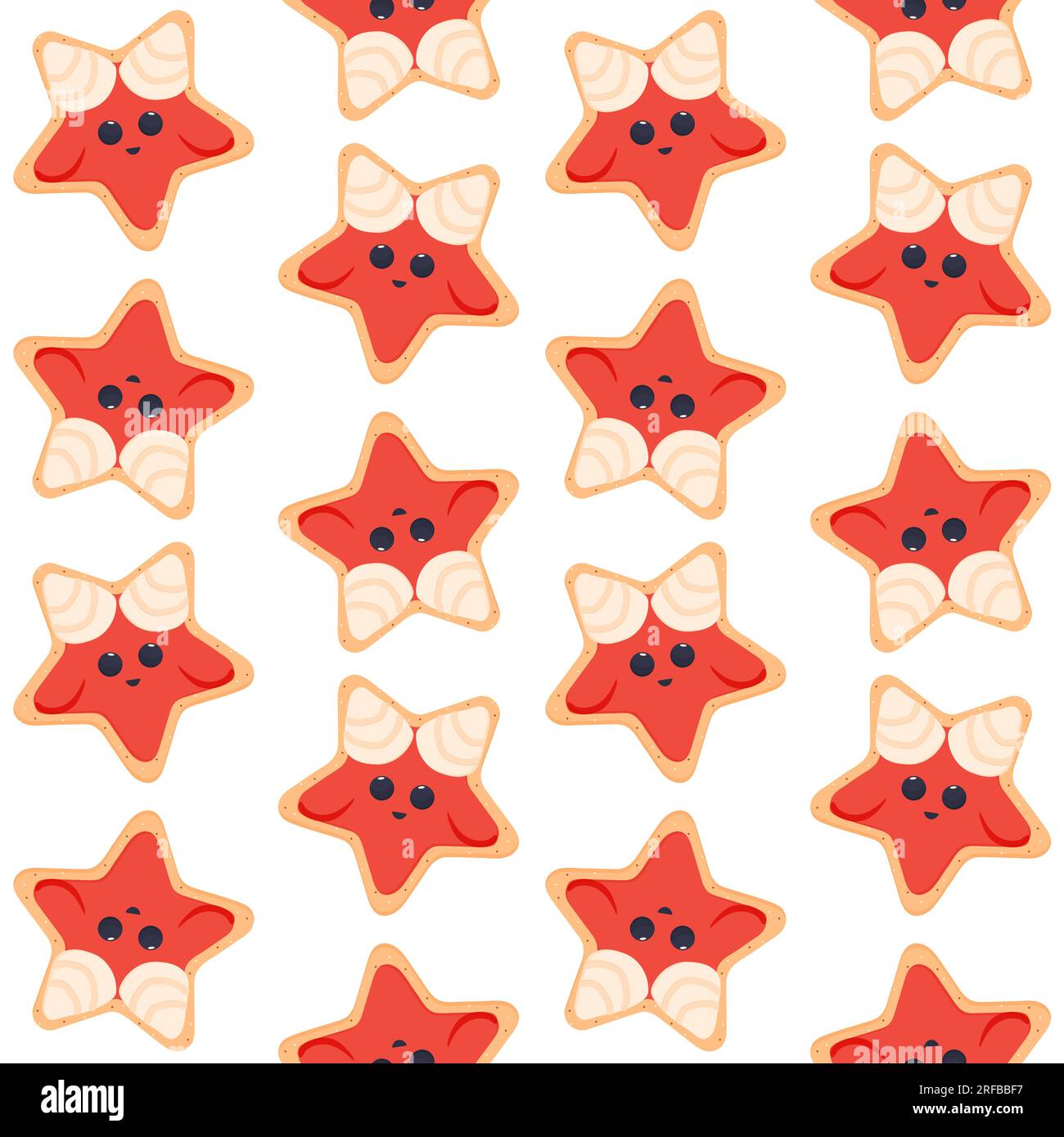 Halloween seamless cookie pattern seamless pattern satan candy Stock ...