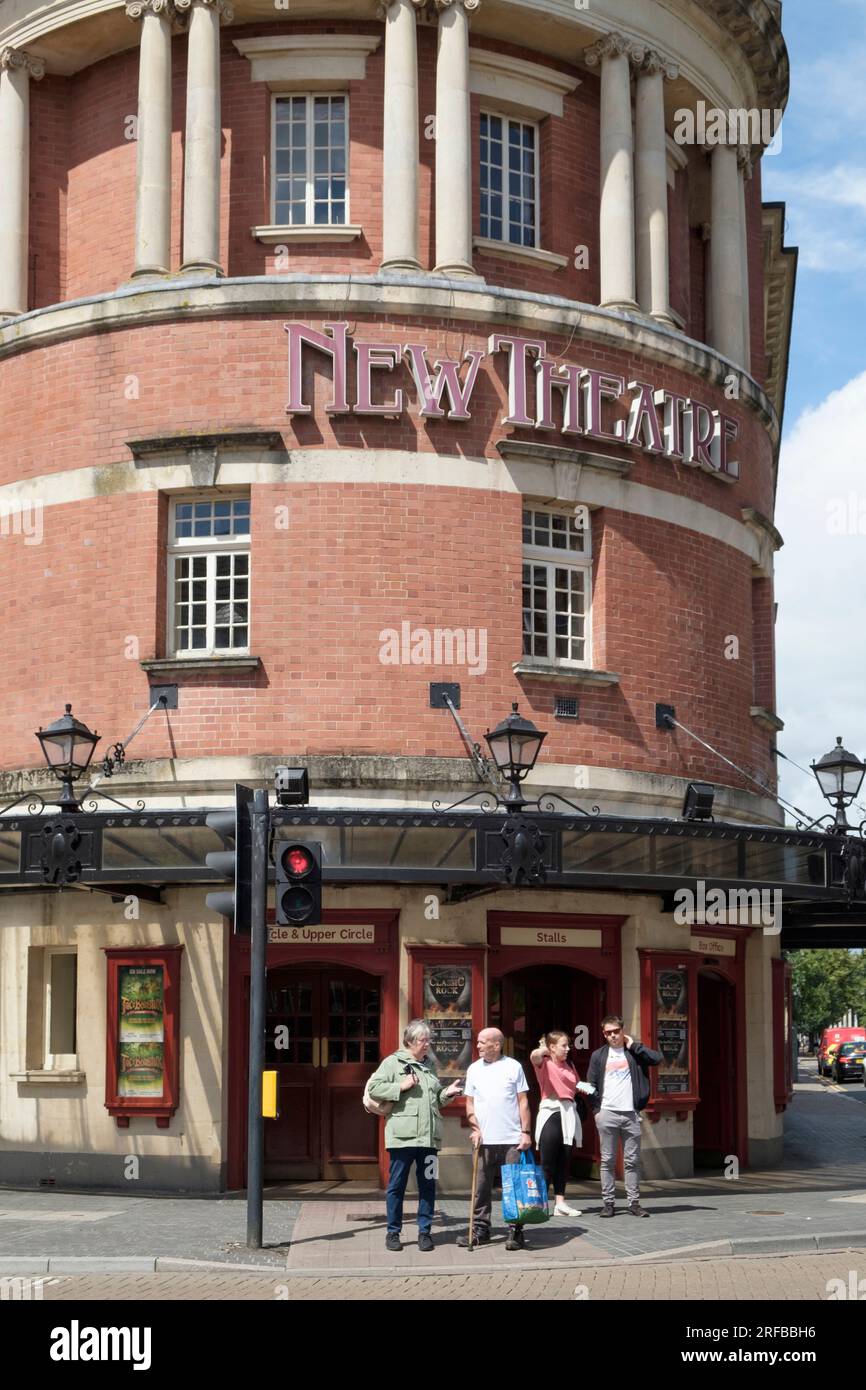 The New Theatre Cardiff Wales UK Stock Photo - Alamy