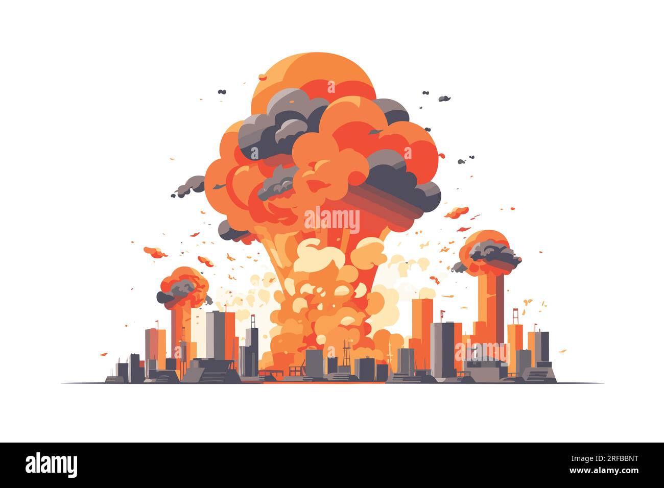 Power explosion electricity Stock Vector Images - Alamy