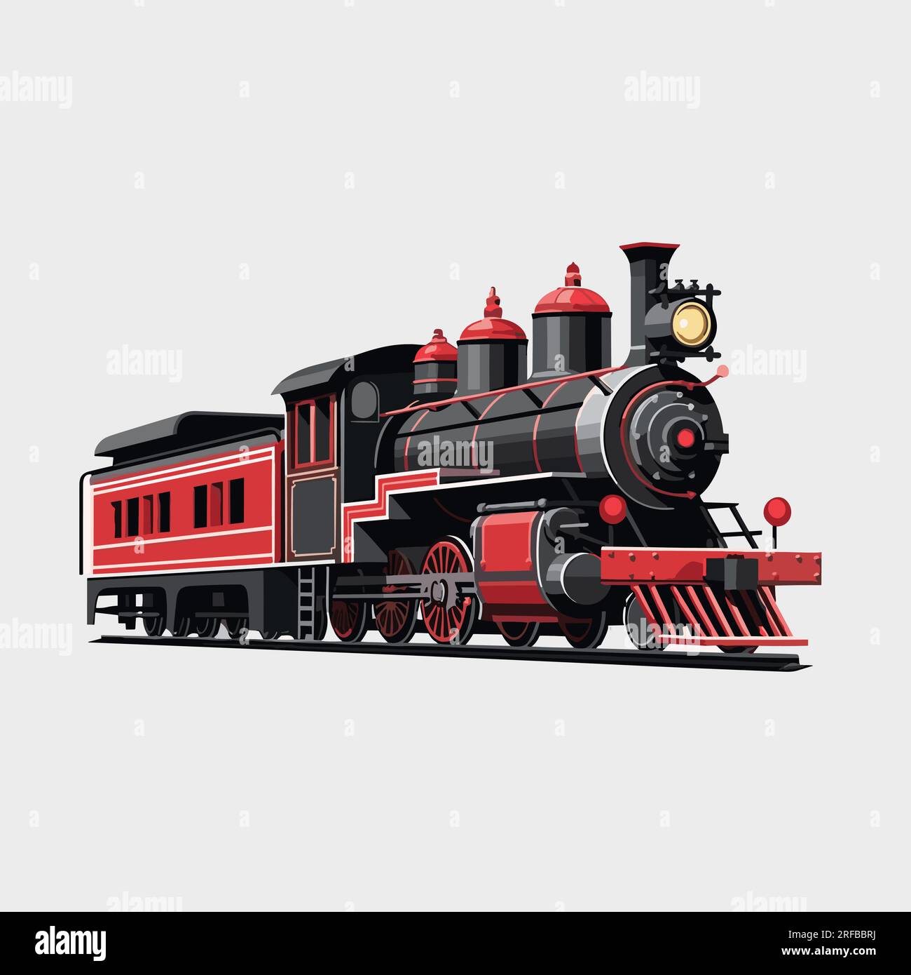 Classic railway journey artwork Stock Vector Images - Alamy