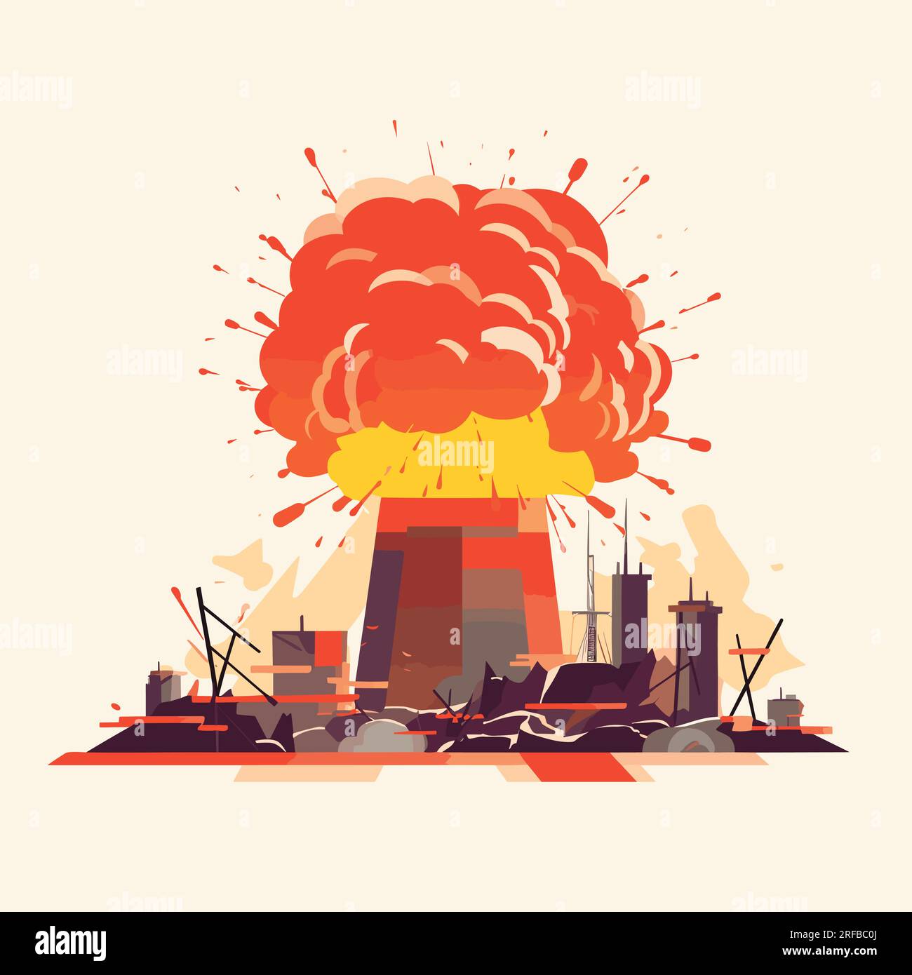 Explosion pictogram hi-res stock photography and images - Alamy