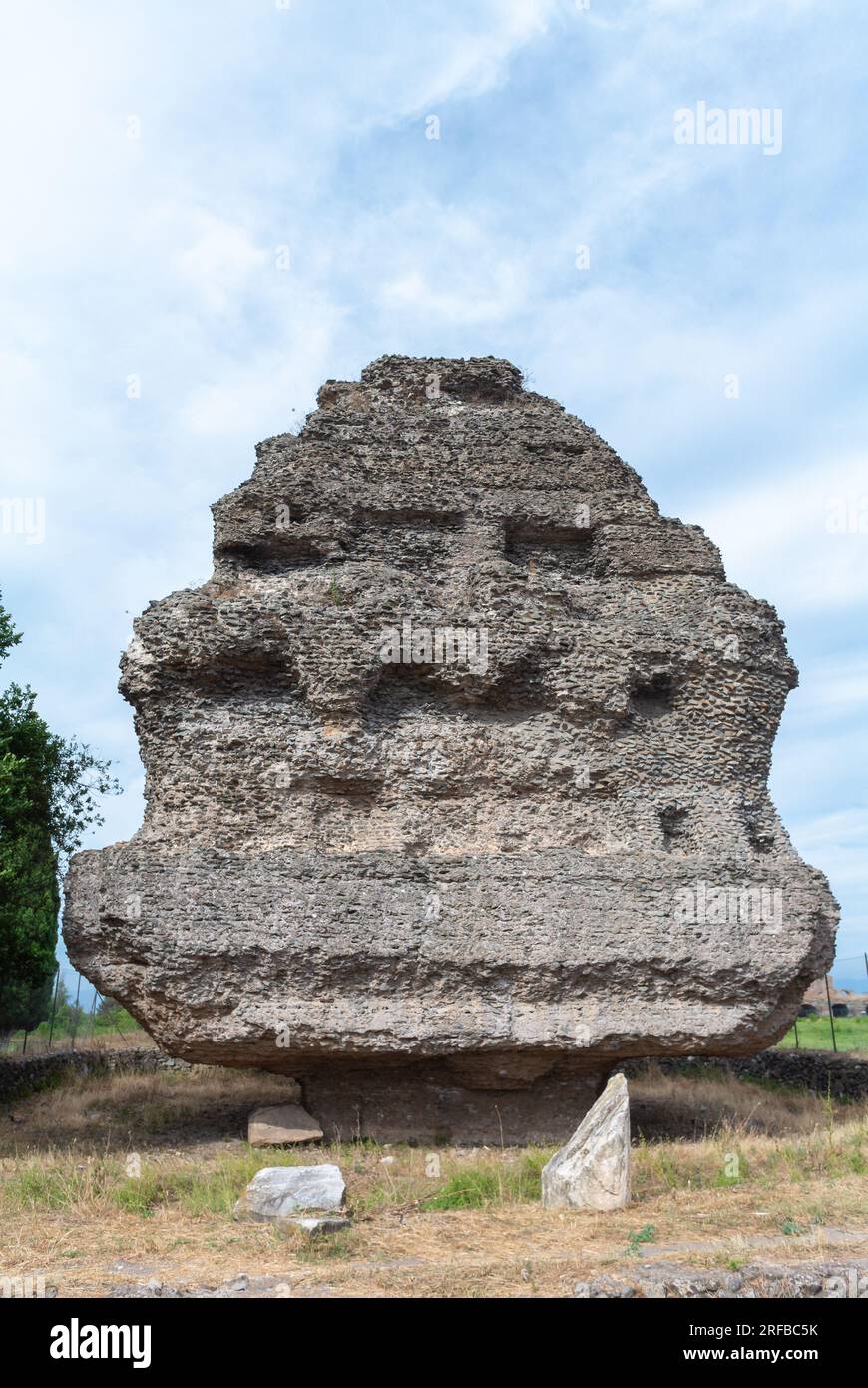 Rome, Lazio, Italy, The pyramid on the Appia Antica is the second ...