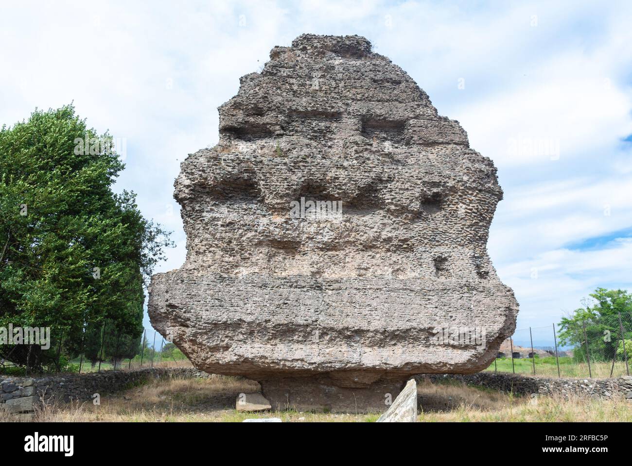 Rome, Lazio, Italy, The pyramid on the Appia Antica is the second ...