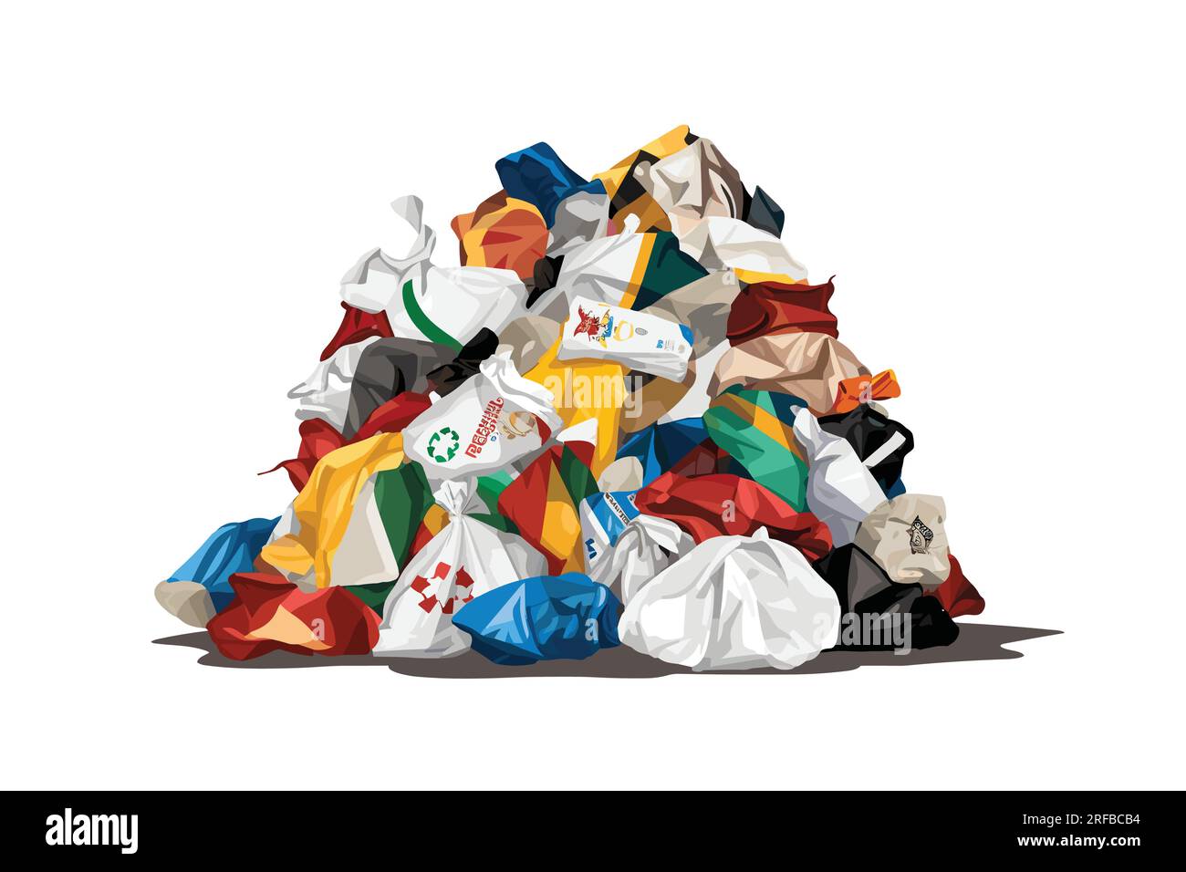 Clip Art Pile Of Plastic