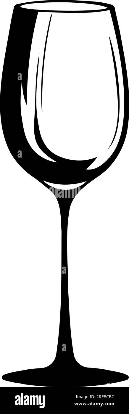 Empty Wine Glass Clip Art