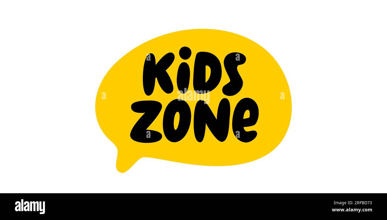 KIDS ZONE logo text element. Kids zone speech bubble. Kids zone text ... KIDS ZONE logo text element. Kids zone speech bubble. Kids zone text ...