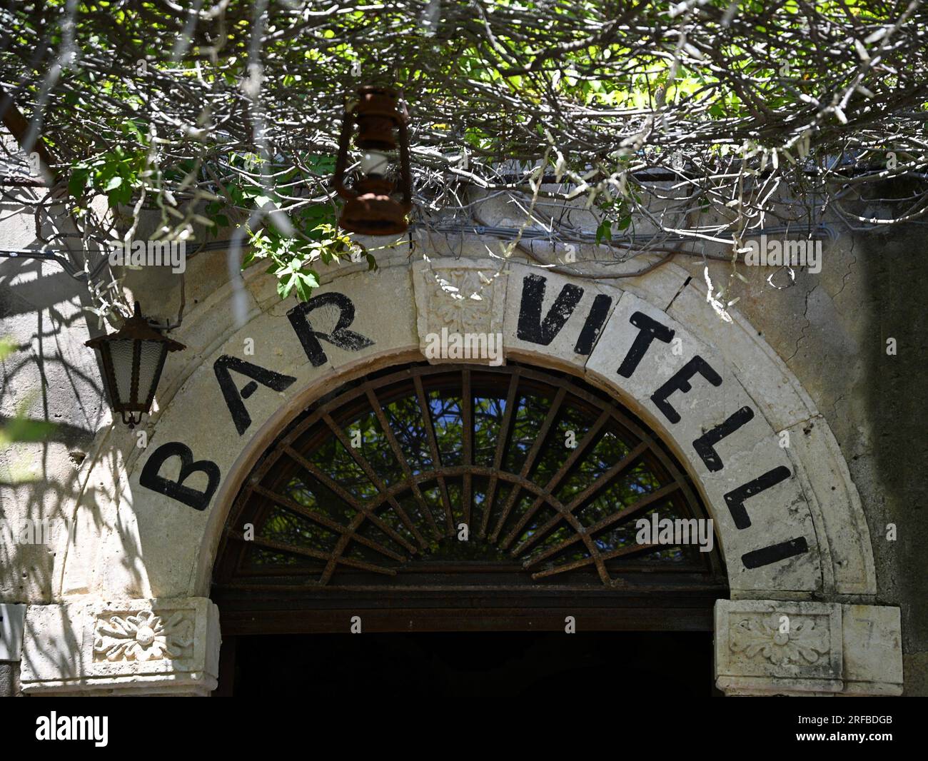 Scenic view of Bar Vitelli chosen by Francis Ford Coppola as the set of ...