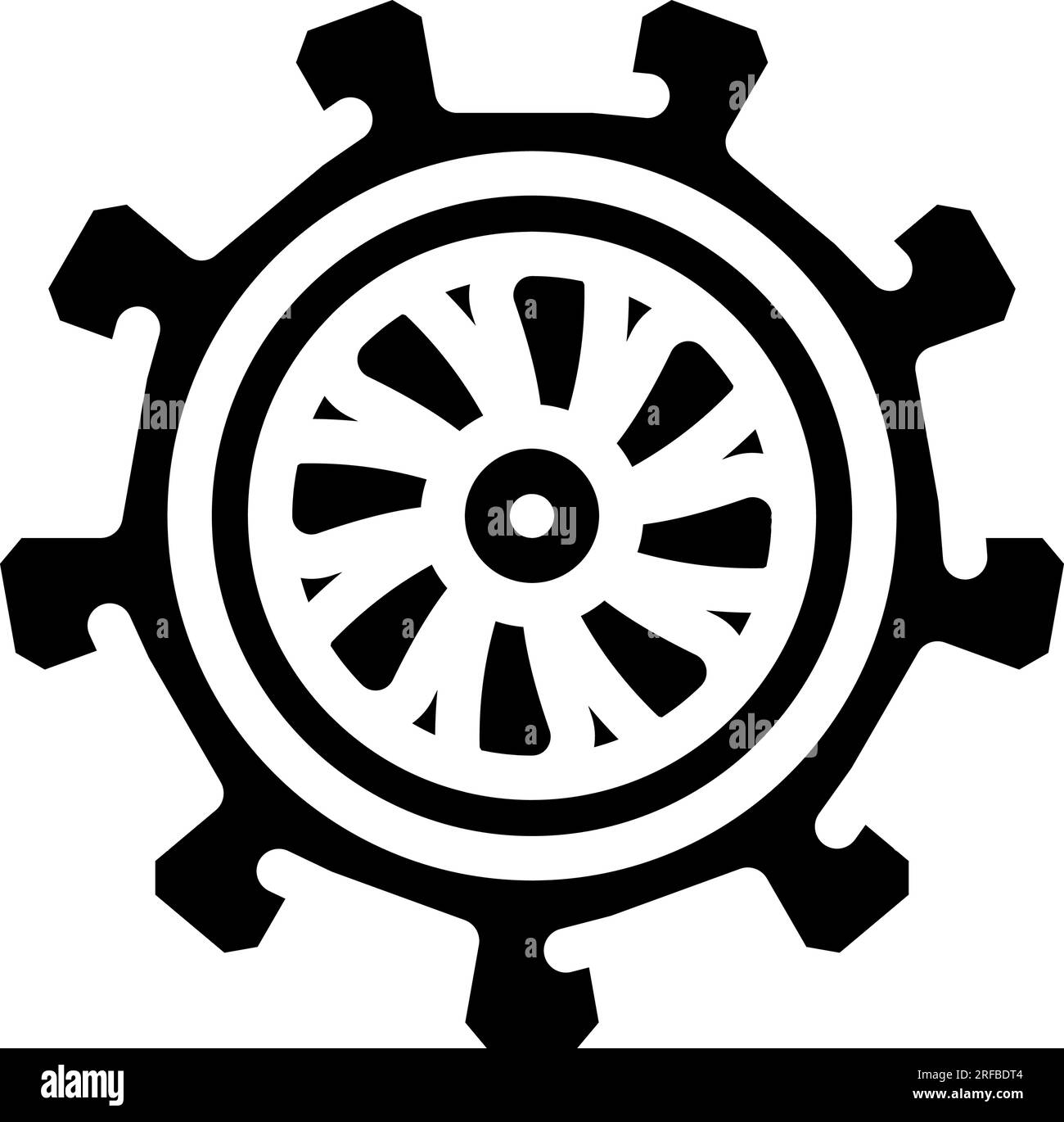 aircraft maintenance aeronautical engineer glyph icon vector illustration Stock Vector Image ...
