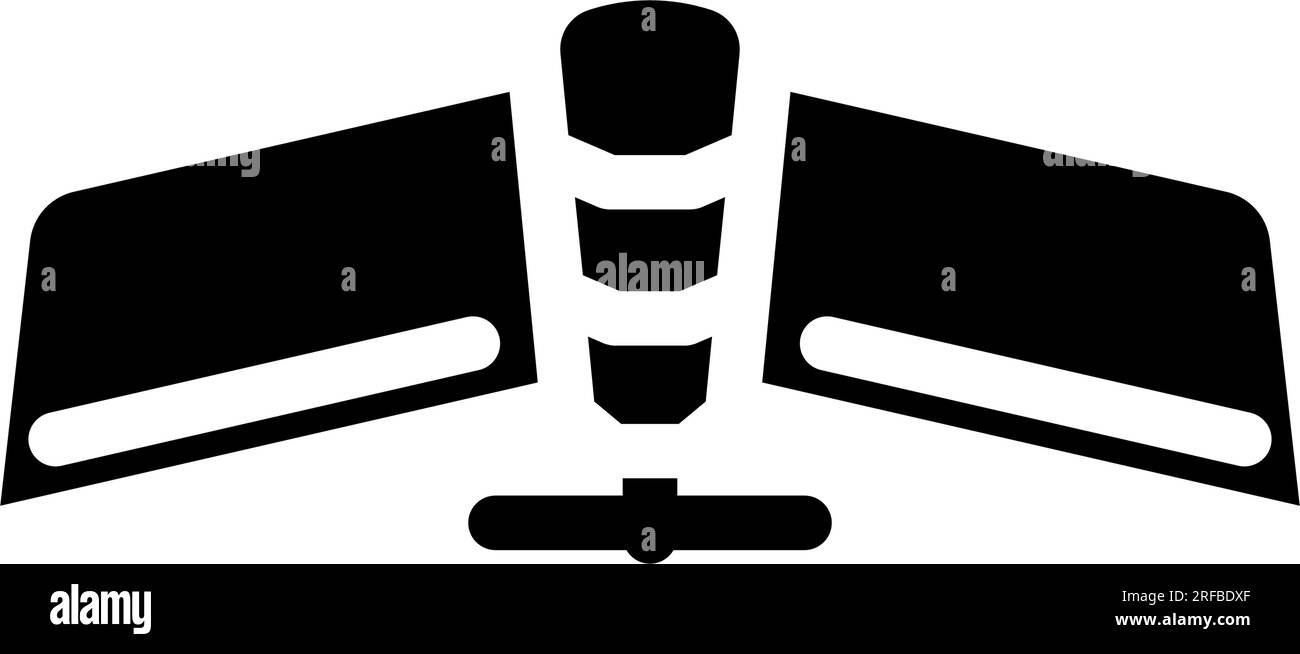 Aerial control center Stock Vector Images - Alamy