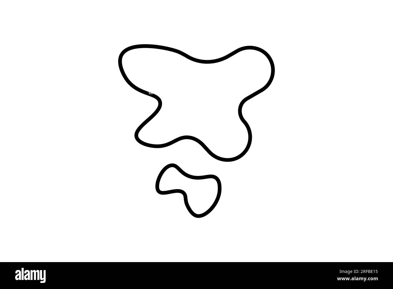 Paint Splatter icon. icon related to painting. line icon style. Simple ...