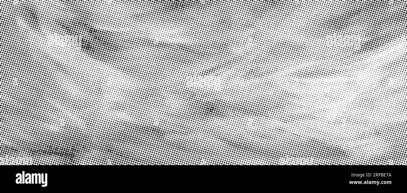 Black and white color halftone variations texture background. Abstract ...