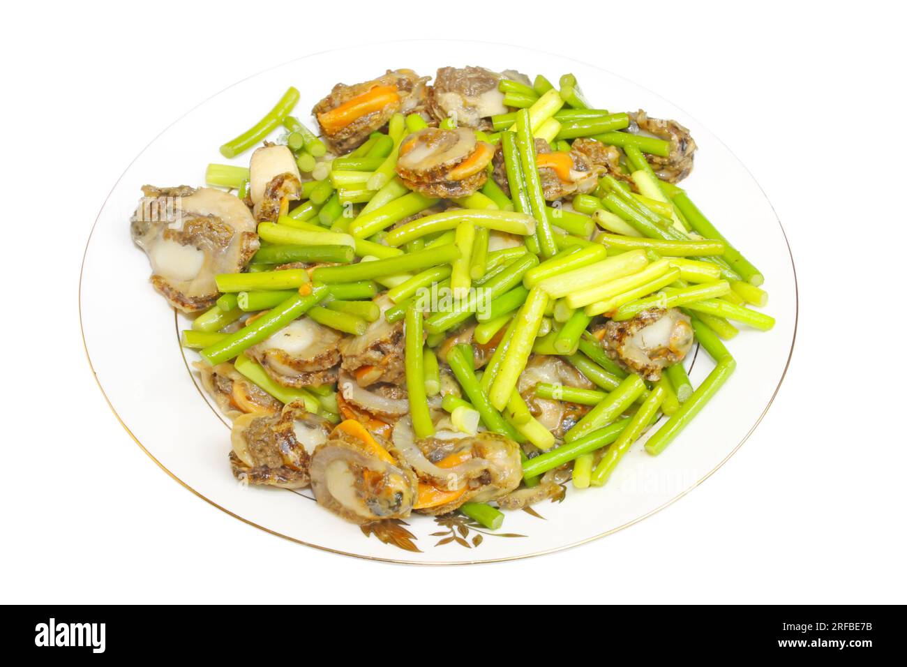 closeup of shellfish dishes, in a chinese restaurant Stock Photo - Alamy