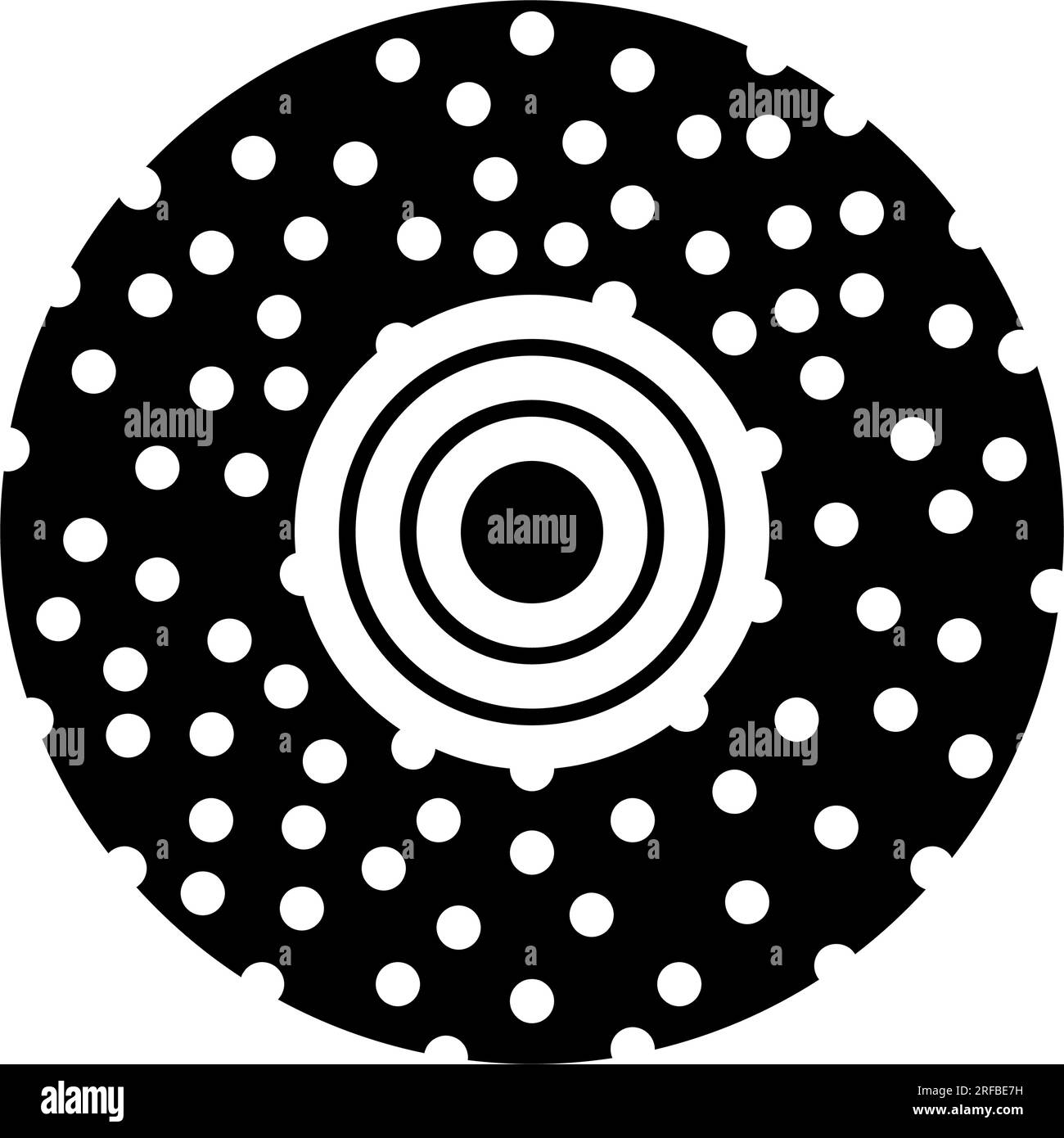 grinding wheel manufacturing engineer glyph icon vector illustration ...