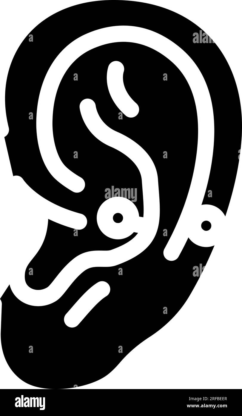 Pierced helix Black and White Stock Photos & Images - Alamy