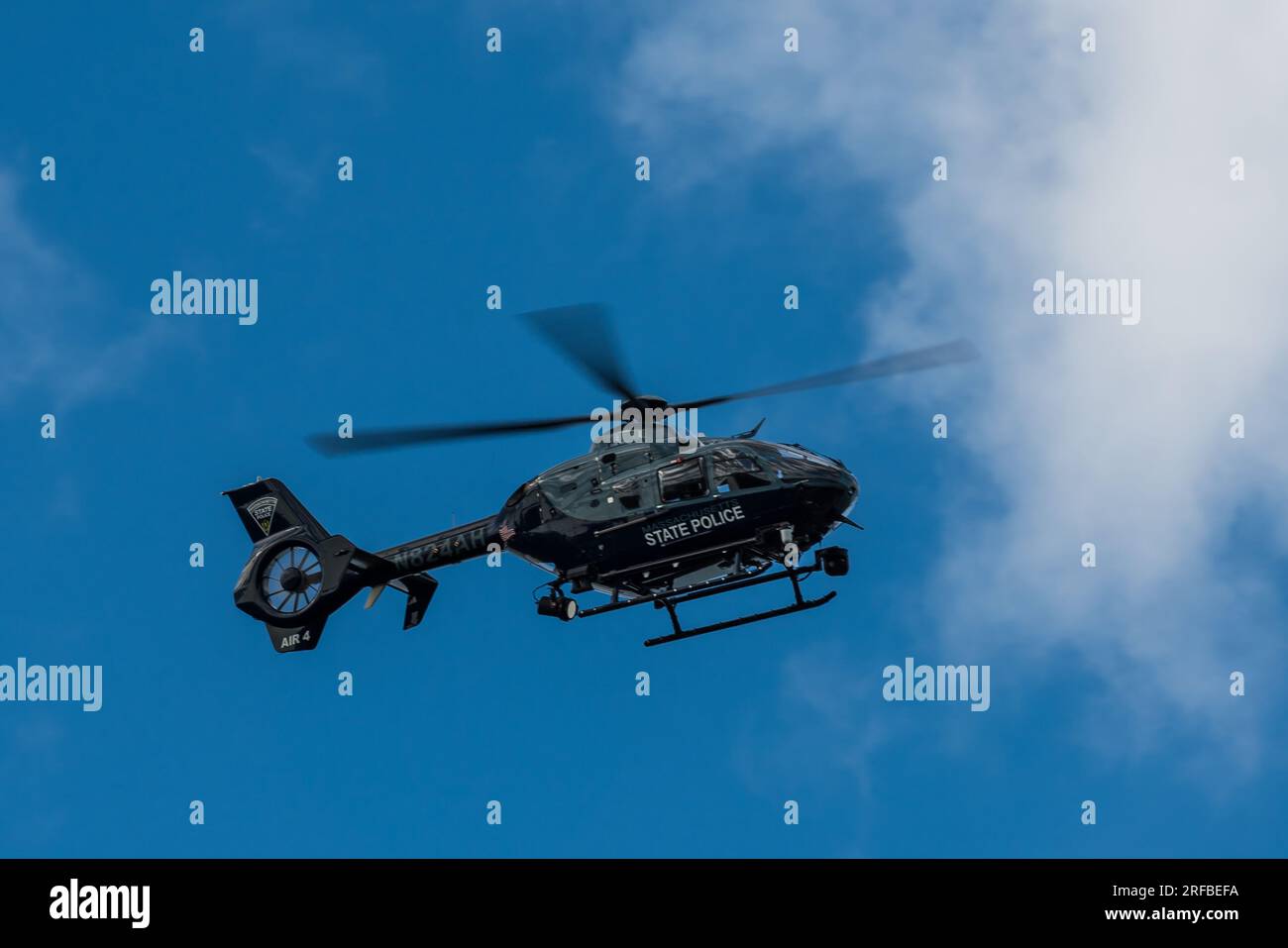 Massachusetts State Police Helicopter