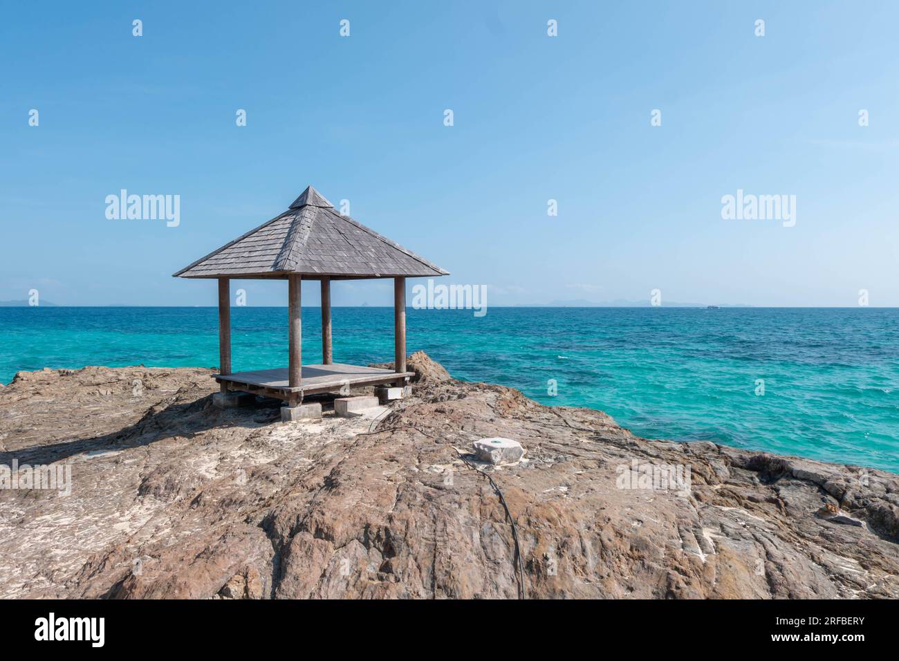 Blue wave pavilion hi-res stock photography and images - Alamy