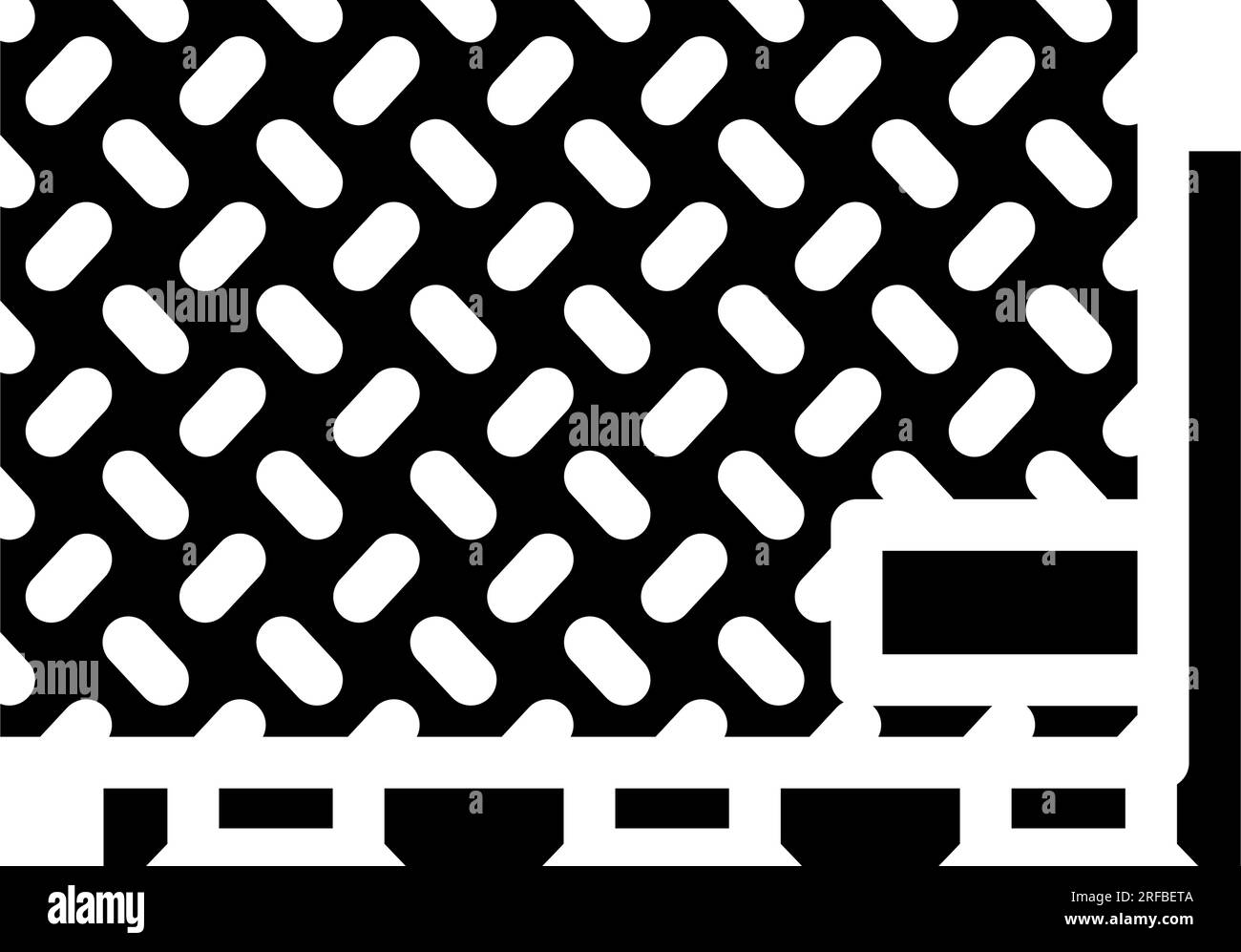 sheet metal manufacturing engineer glyph icon vector illustration Stock ...