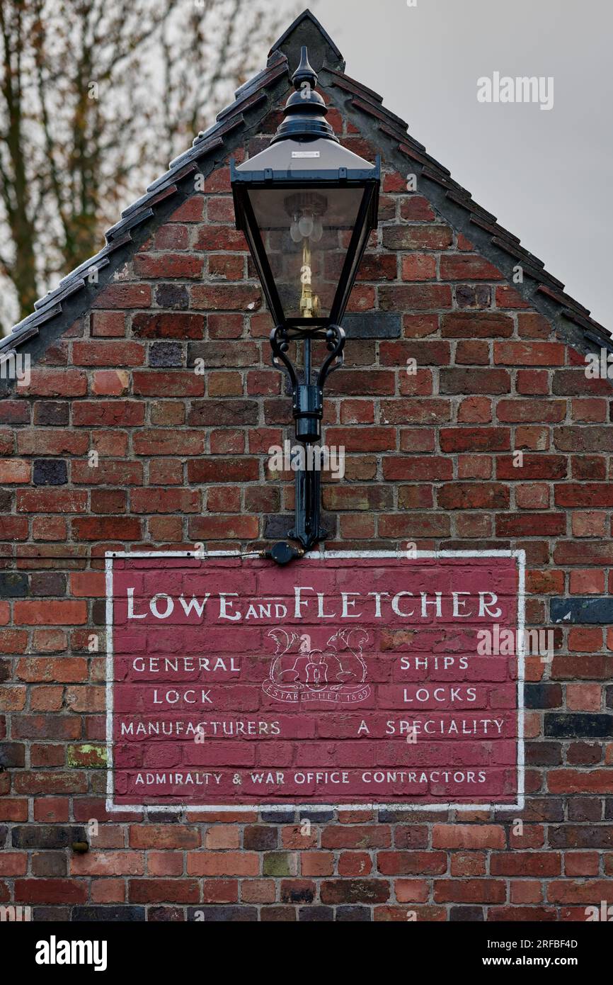 Lowe & Fletcher sign Stock Photo - Alamy