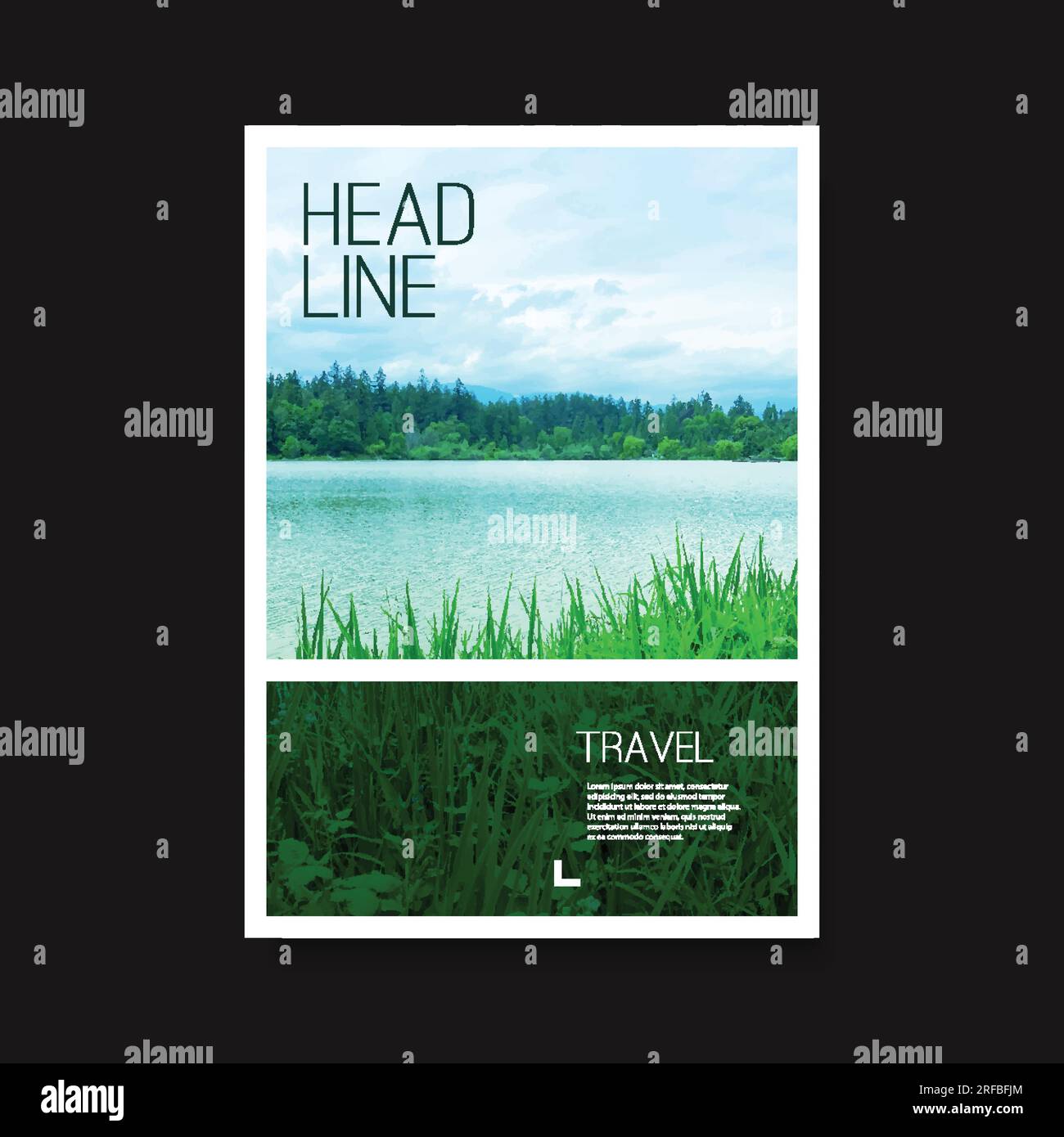 Modern Style Flyer or Cover Design for Your Business with Riverside ...