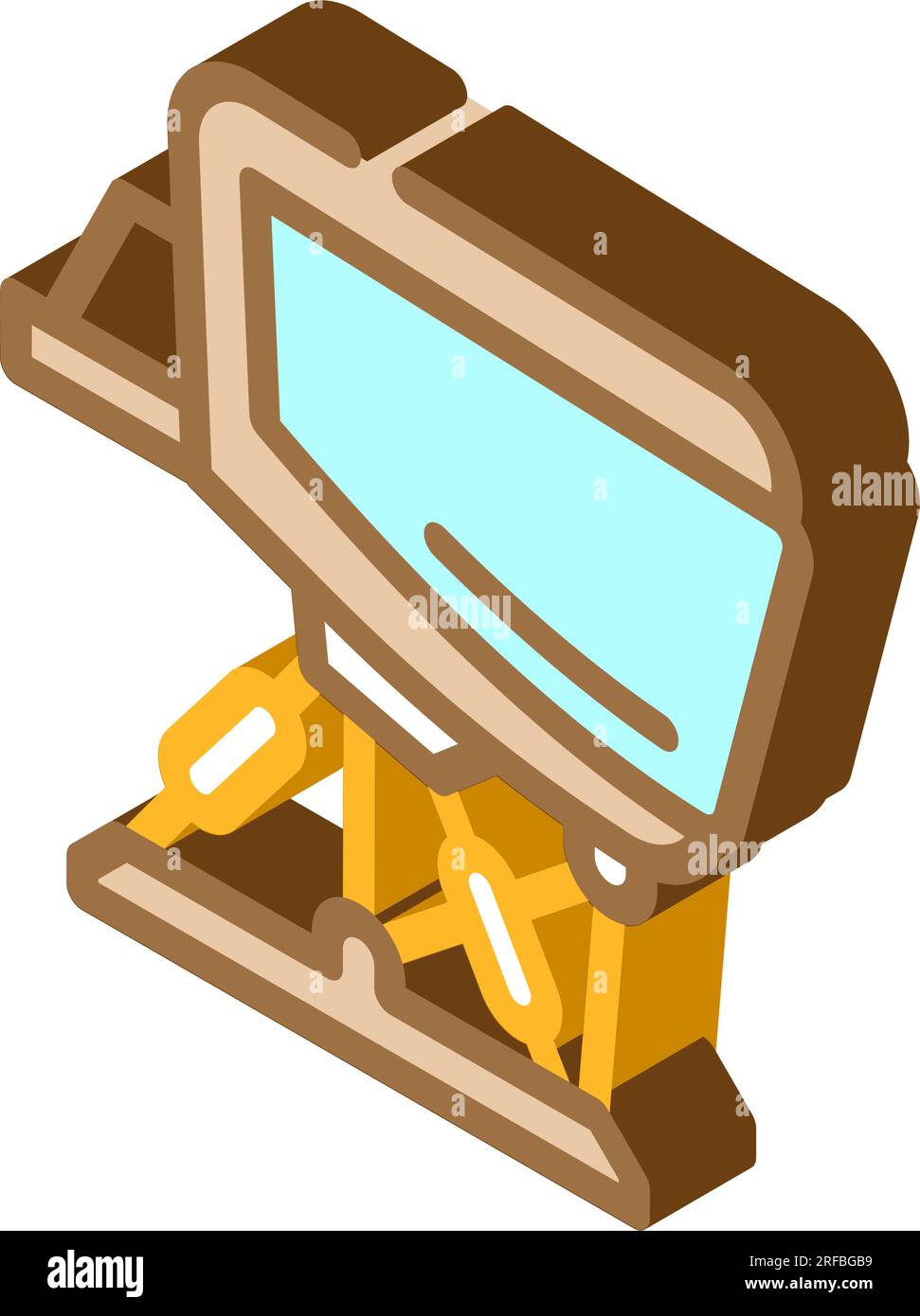 Control tower simulator Stock Vector Images - Alamy