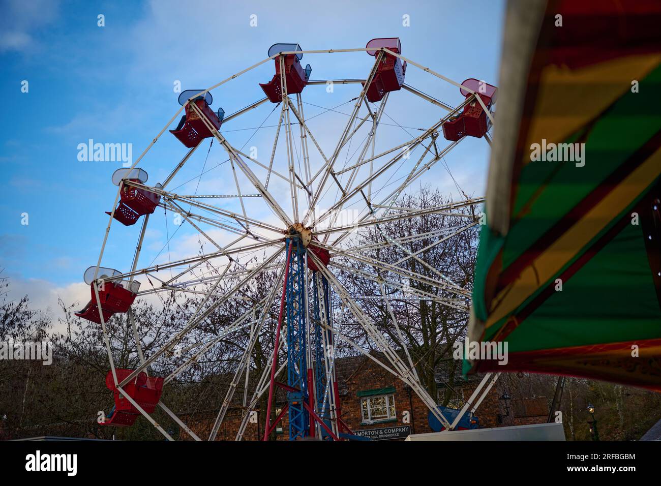 Victorian ferris wheel Stock Photo - Alamy