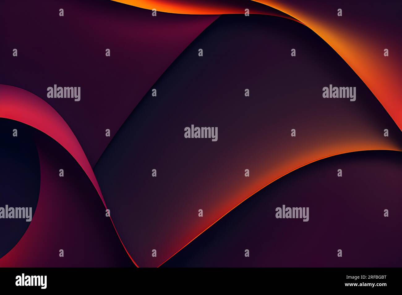 Set of Background vector form orange and purple colors tone. Background ...