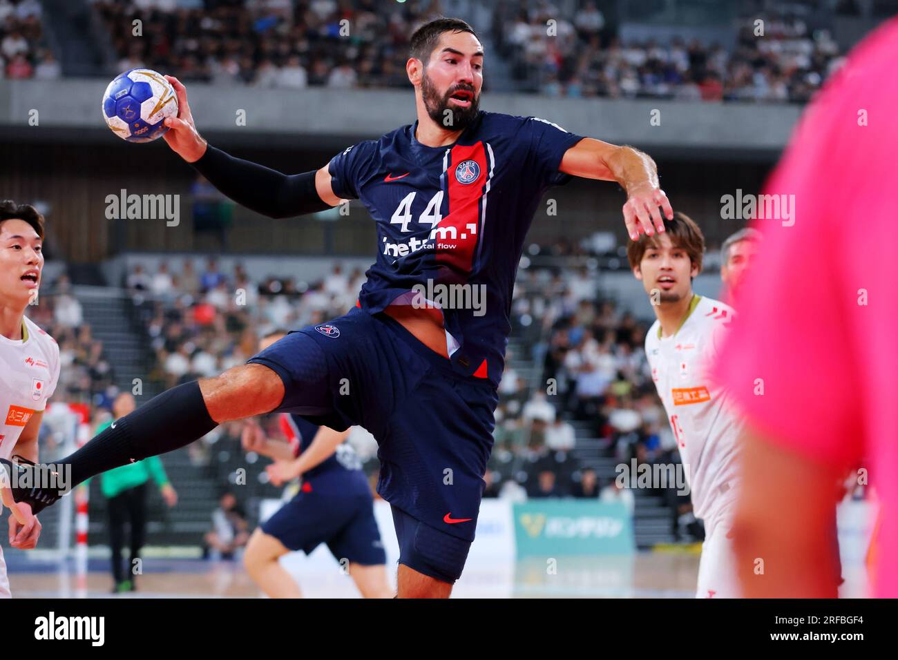 Ariake Arena Tokyo, Japan. 2nd Aug, 2023. Nikola Karabatic (PSG ...