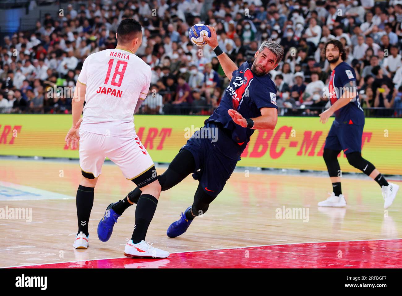 Ariake Arena Tokyo, Japan. 2nd Aug, 2023. Luka Karabatic (PSG), AUGUST ...