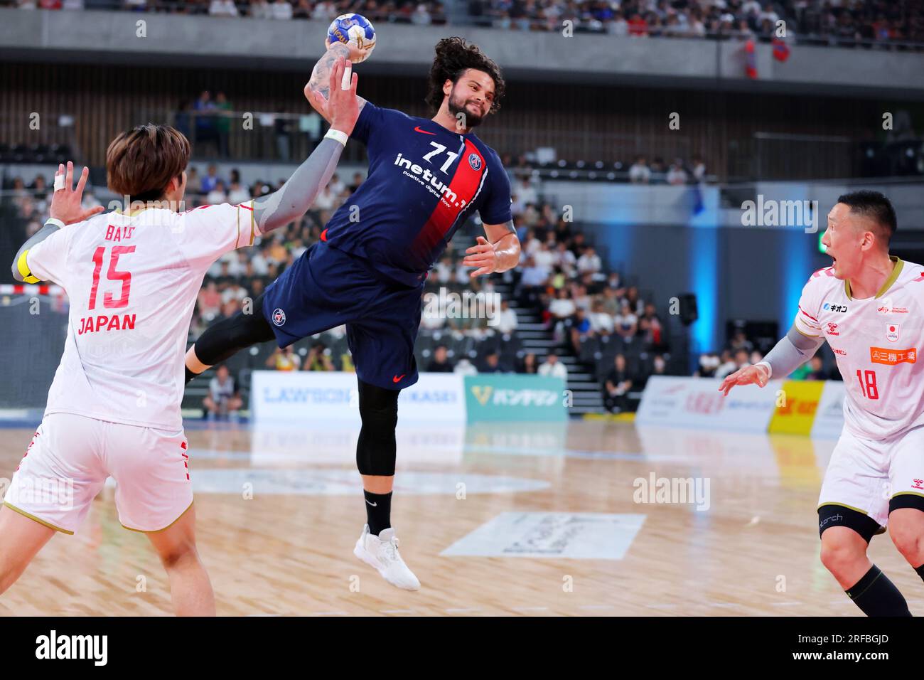 Ariake Arena Tokyo, Japan. 2nd Aug, 2023. Elohim Prandi (PSG), AUGUST 2 ...